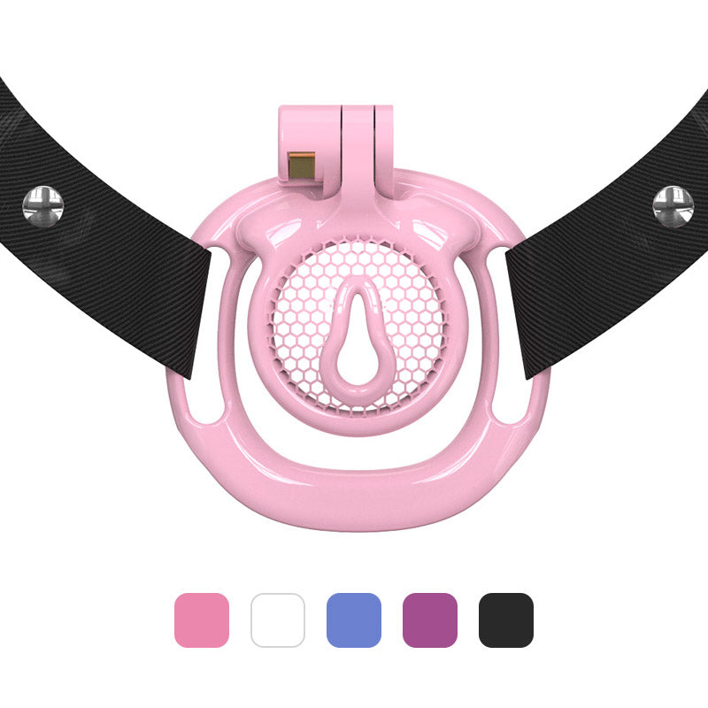 Sissy BDSM With Wearable Chastity Cage – metalchastity