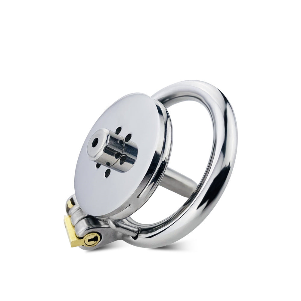 Chastity Device With Urethral Insert – metalchastity