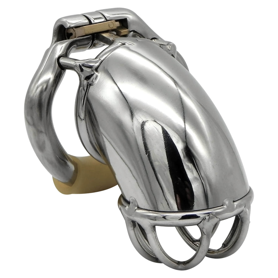 Bending Tube Stainless Steel Male Chastity Device – metalchastity