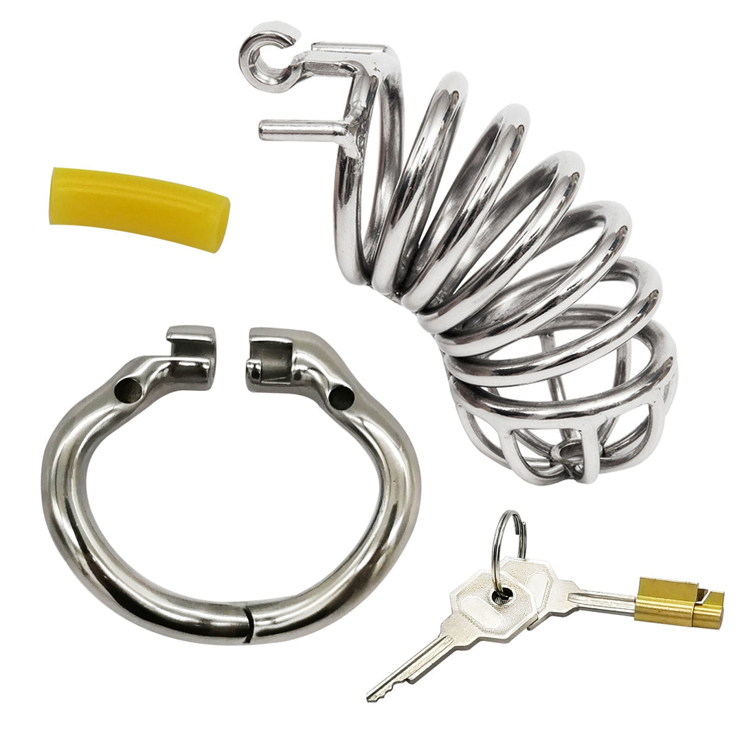 Long Stainless Steel Stealth Chastity Device – metalchastity