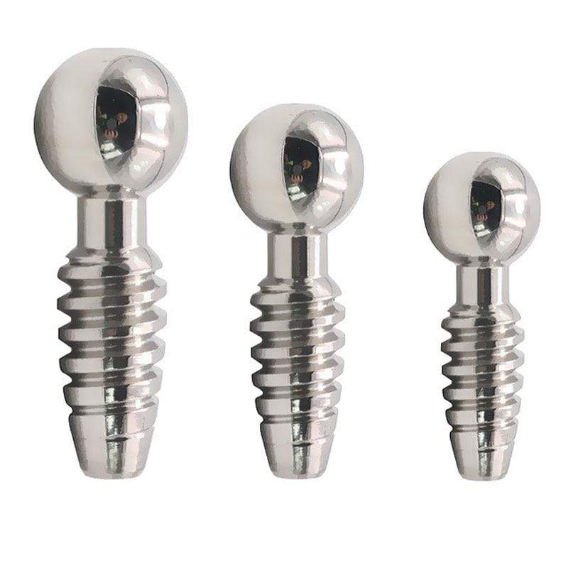 Super Short Hollow Penis Plugs – metalchastity